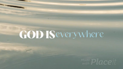 Placeit - Intro Video Generator Featuring a Christian Theme and Faith ...