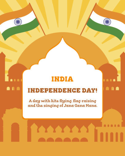 Placeit - Instagram Post Maker with a Message for India’s Independence Day