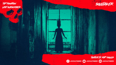 Placeit - Horror Twitch Overlay Design Maker for Professional Gamers