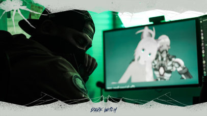Placeit - Haunted-Themed Webcam Overlay Creator for Horror Streamers