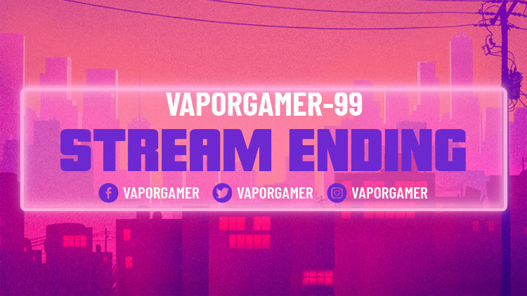 Placeit - Twitch Stream Ending Screen Design Template With a Cyberpunk ...