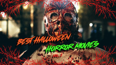 Placeit - YouTube Thumbnail Template With a List of the Best Horror ...