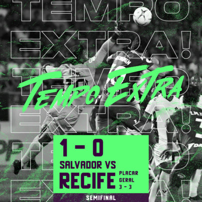 Placeit - Twitter Post Design Creator with an Extra Time Announcement ...