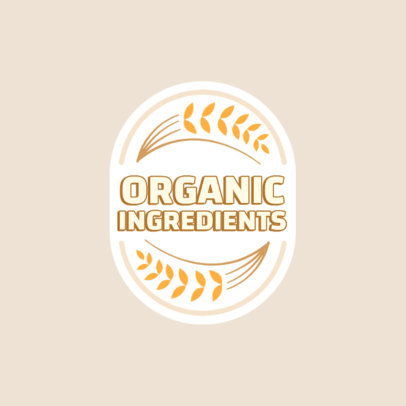 Placeit - Logo Creator for an Organic Ingredients-Themed Shop