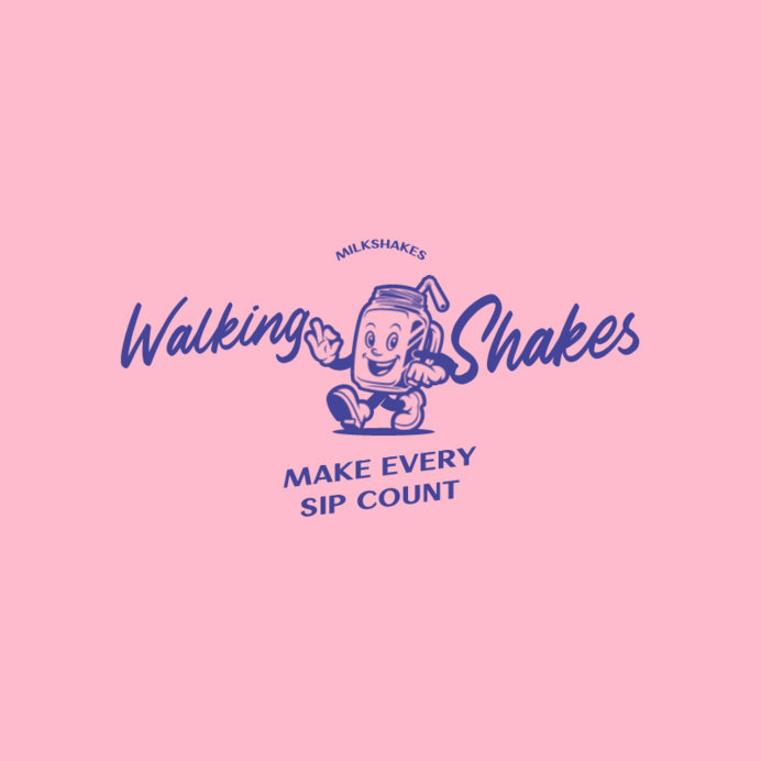 Placeit - Logo Maker for a Shakes Bar Featuring an Illustrated Retro ...
