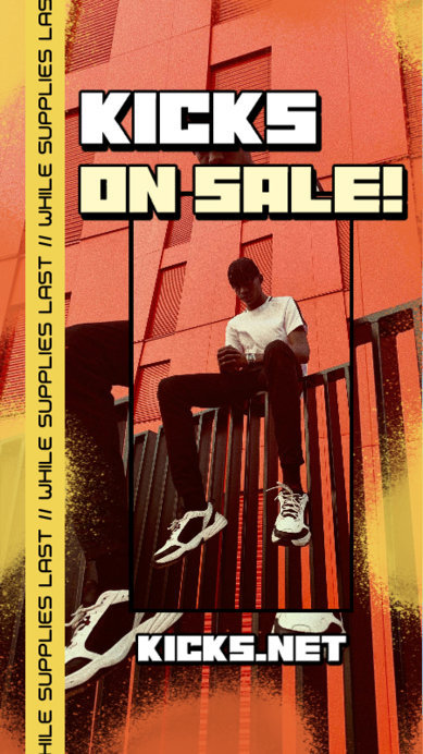 Placeit - Instagram Story Maker Featuring Cool Kicks