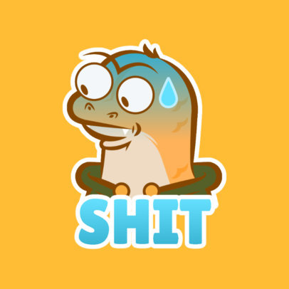 Placeit - Twitch Emote Maker Featuring a Character Inspired by Elden Ring