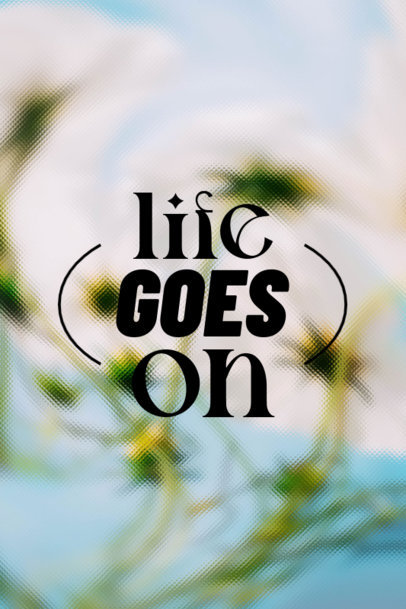 Placeit - Nature-Themed Poster Design Maker Featuring a Quote