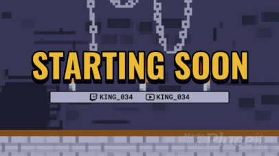 Placeit - Minecraft-Inspired Theme Twitch Screen Video Maker Featuring ...