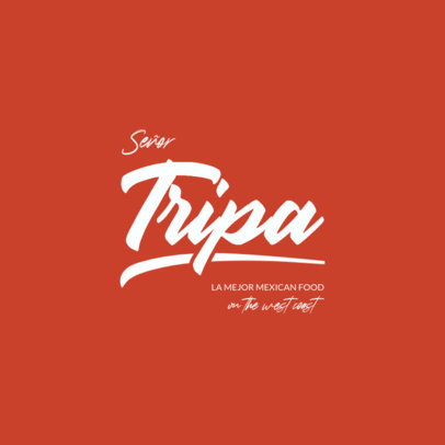 Placeit - Typography Logo Template for Contemporary Restaurants