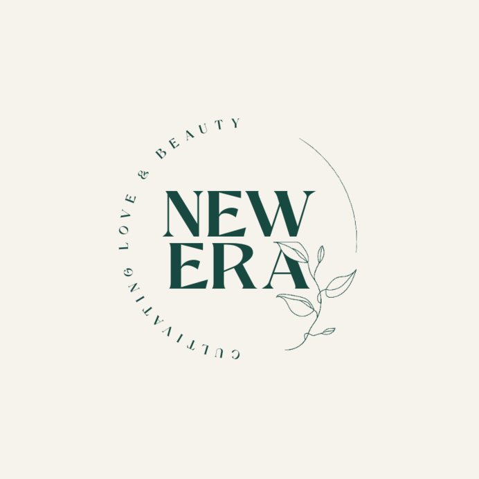Placeit Plant Nursery Logo Generator Featuring Minimalistic Leaves