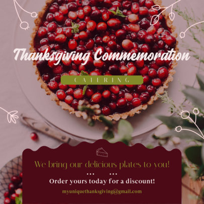 Placeit - Instagram Post Maker for a Holiday Catering Service Promo