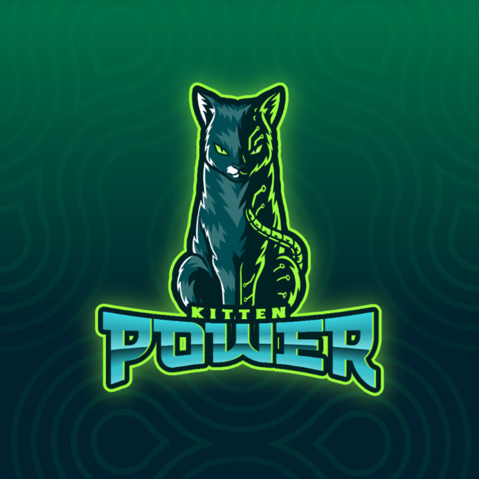 Placeit - Gaming Logo Maker Featuring Cyberpunk-Inspired Pumas