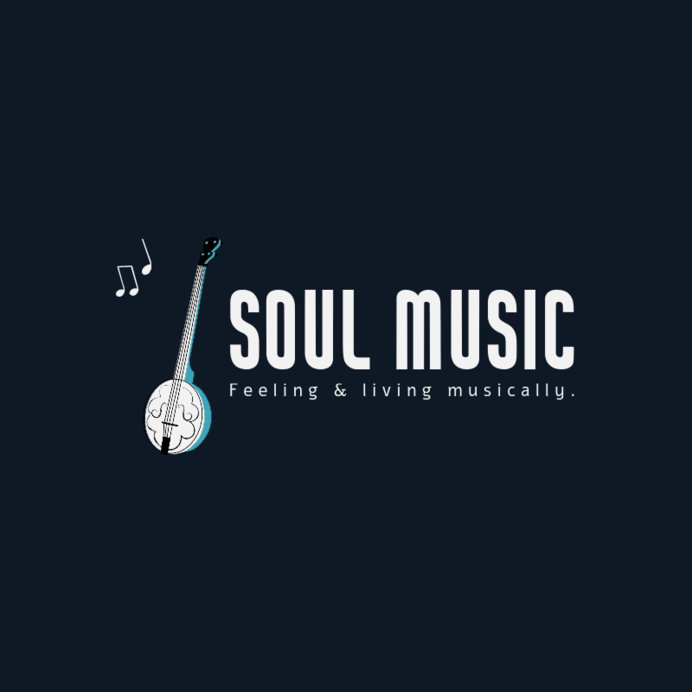 Placeit - Online Logo Creator with a Banjo Graphic for a Musicians ...