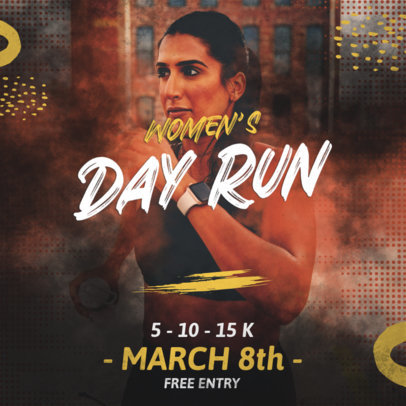 Placeit - Marathon Instagram Post Generator for a Women's-Themed ...