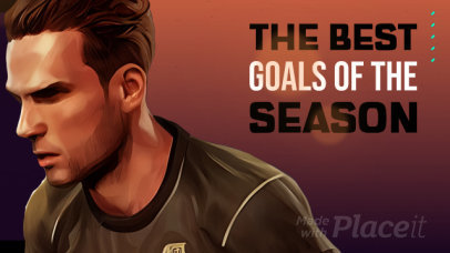 Placeit - Soccer-Themed Intro Video Template Featuring an AI ...