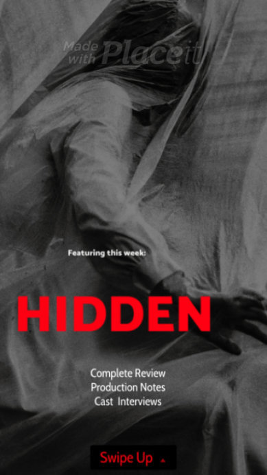 Placeit - Movie Review Instagram Story Video Template for a Horror Film