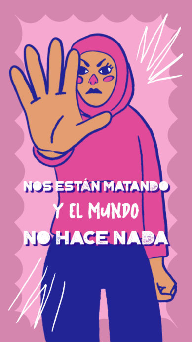 Placeit - Instagram Story Template for a Feminist Protest