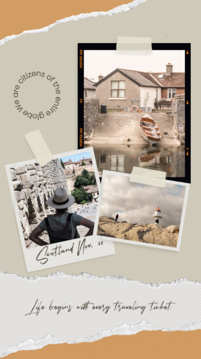 Travel Collage Ideas