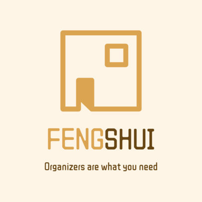 Placeit - Homeware Logo Maker with an Abstract House Facade Icon