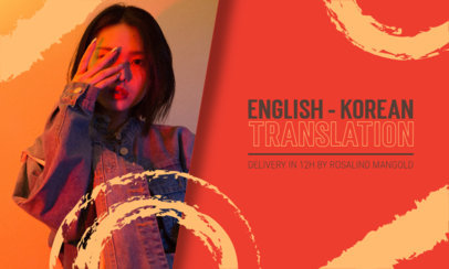 Placeit - Fiverr Gig Image Creator for an English-Korean Translation Job