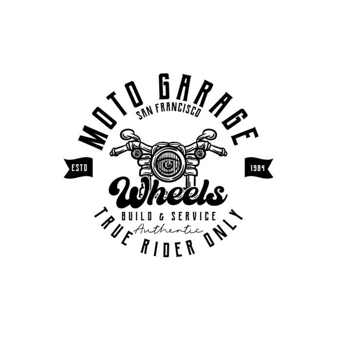 Placeit - Logo Generator for Motorcycle Workshops with Illustrated ...