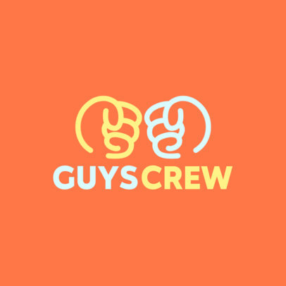 Placeit - Logo Generator for a Guys Social App