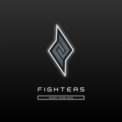 Placeit - Logo Creator for a Sports Team Featuring a Bolt-Shaped Icon