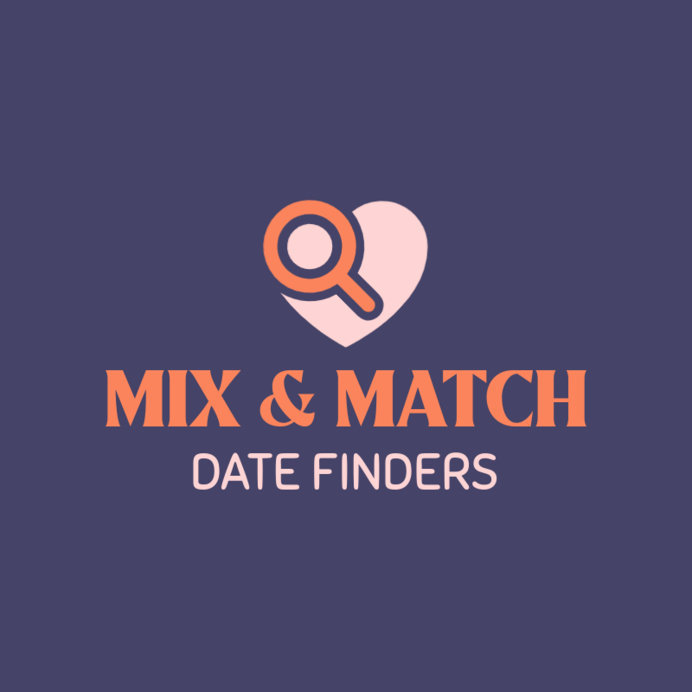 Placeit - Logo Generator for a Date Finders Mobile App