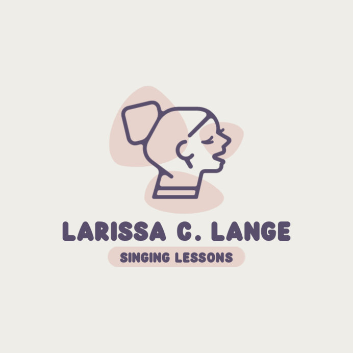 Placeit - Online Logo Template for a Singing School