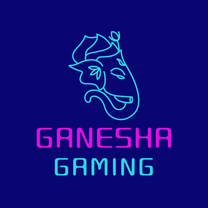 Placeit - Logo Template with a Ganesh Graphic for a Gaming Squad