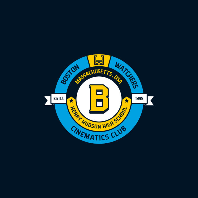 Placeit - High School Logo Maker for a Cinema Club