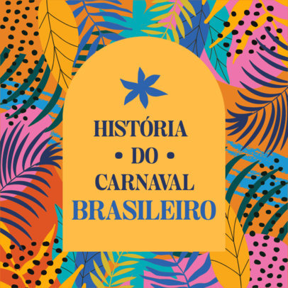 Placeit - Instagram Post Template for a Brazilian Carnival History ...