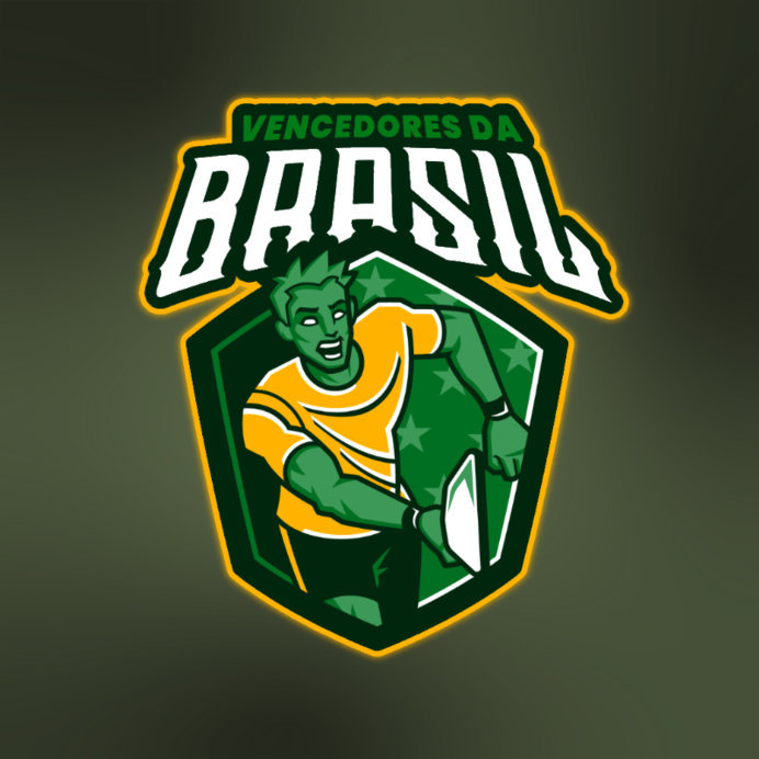 Placeit - Pickleball Team Logo Creator Featuring a Player Graphic