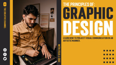 Placeit - YouTube Thumbnail Generator for a Basic Graphic Design Video ...