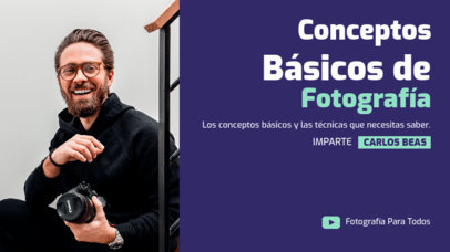Placeit - Photography YouTube Thumbnail Generator for an Educational ...