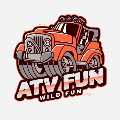 Placeit - ATV Logo Maker for an Off-Road Travel Expedition