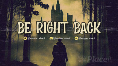 Placeit - Harry Potter-Inspired Twitch Screen Video Template Featuring ...