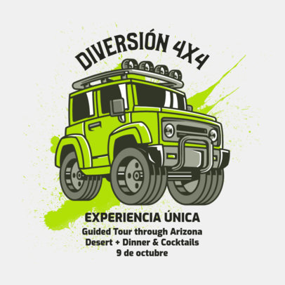 Placeit - Instagram Post Maker with Illustrated Off-Road Vehicles for ...