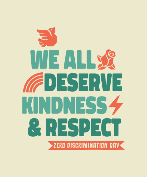 Placeit - T-Shirt Design Maker with Colorful Zero Discrimination Day ...