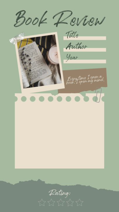 Placeit - Instagram Story Template Featuring a Minimalist Aesthetic for ...