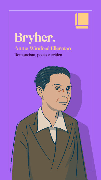 Placeit - Instagram Story Maker Featuring an Illustrated Portrait of ...