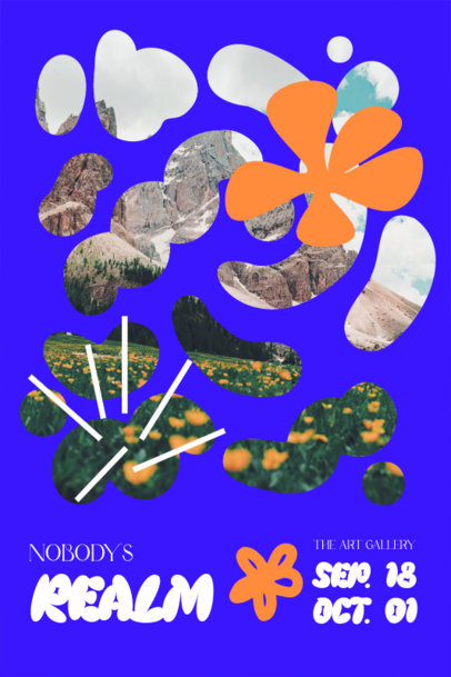 Placeit - Abstract Art Print Maker Featuring a Surrealism Theme