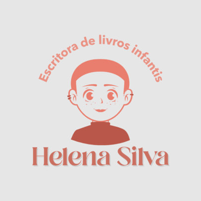 Placeit - Avatar Design Creator for a Female Children's Books Writer