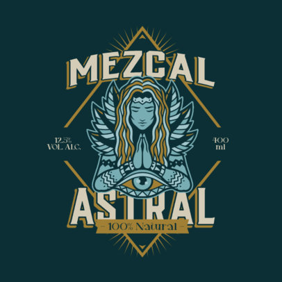 Placeit - Logo Generator for a Mezcal Brand