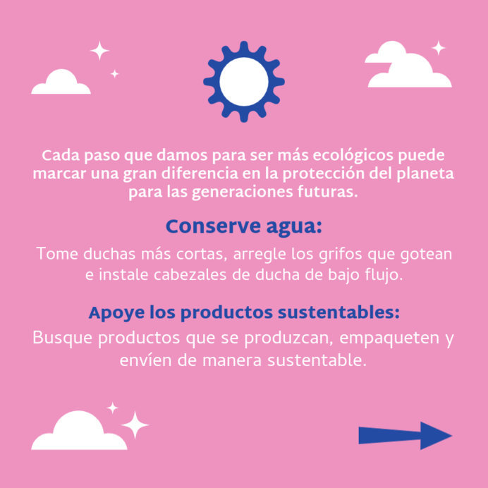 Placeit - Instagram Post Creator with Water-Saving Tips for Earth Day