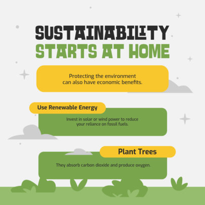 Placeit - Eco-Friendly Instagram Post Maker With Sustainability Tips ...