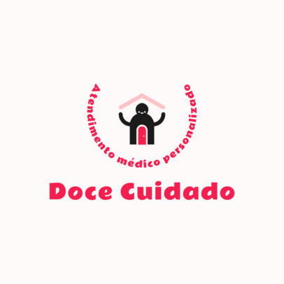 Placeit - Home Care Logo Creator for Elderly Medical Assistance