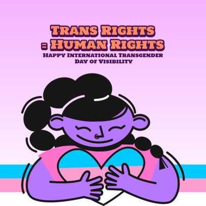 Placeit - Instagram Post Maker Featuring a Smiling Character with a ...