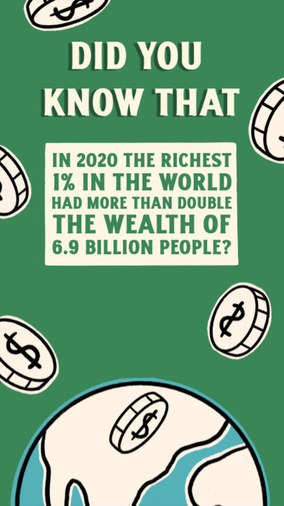 Placeit - Instagram Story Maker Featuring Illustrated Coins with a ...